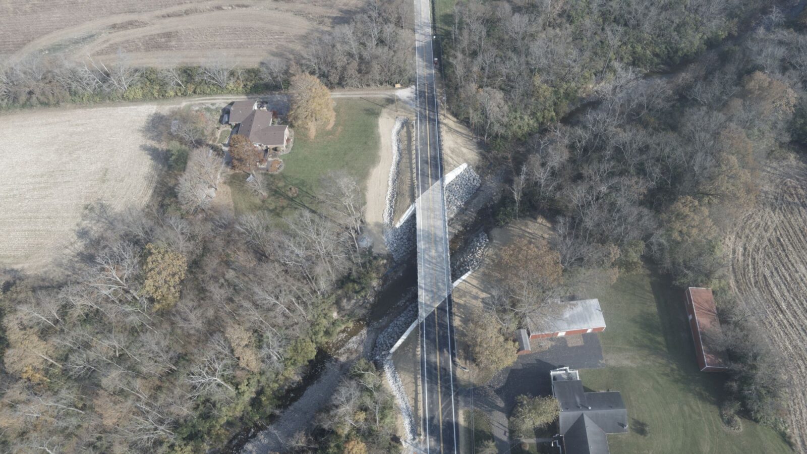 Scott Road Bridge Construction begins | Butler County Engineer's Office