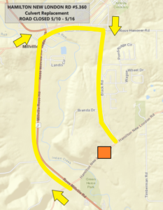 Hamilton new london rd closing | Butler County Engineer's Office