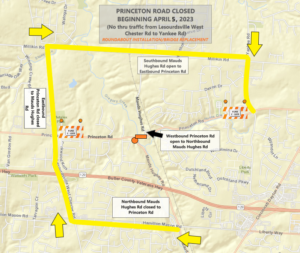 Princeton Rd Roundabout/Bridge Construction Begins | Butler County ...