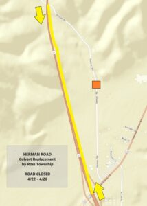 Herman Road Closing | Butler County Engineer's Office